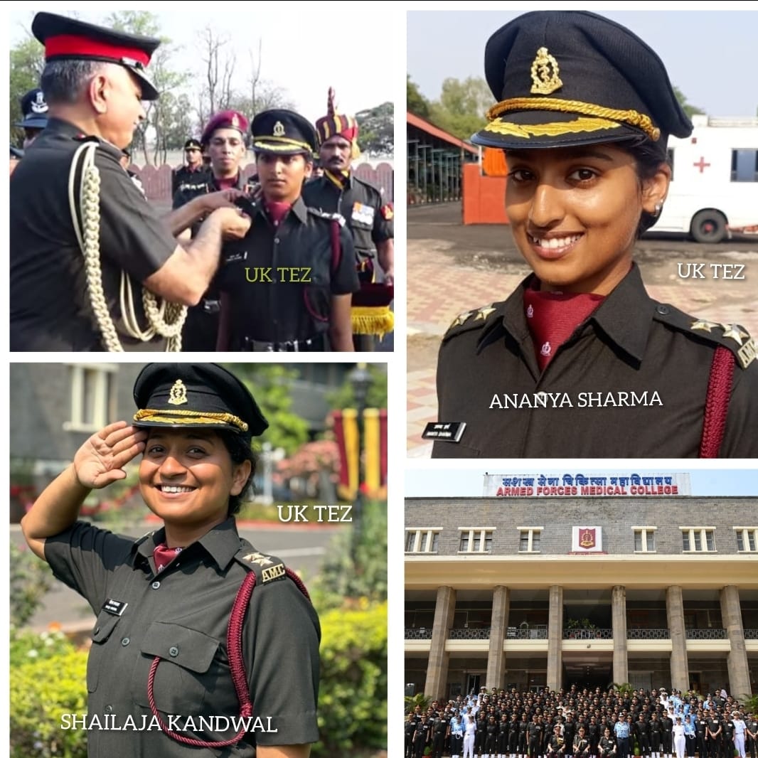 उत्तराखंड का नाम किया रोशन,"डोईवाला की 2 बेटियां" सेना में बनी लेफ्टिनेंट - uktez.com