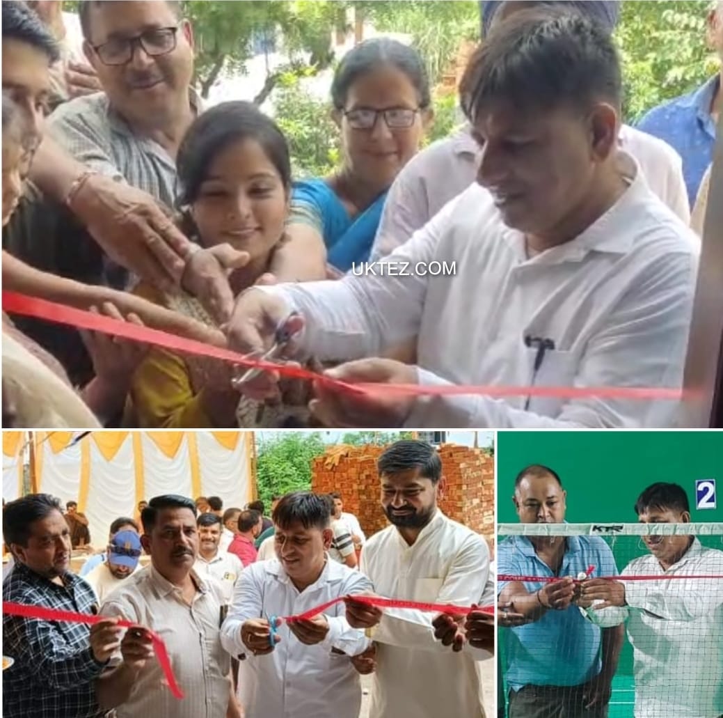 कांग्रेस नेता सागर मनवाल ने डोईवाला में 1 ही दिन में किये 3 उद्घाटन - uktez.com