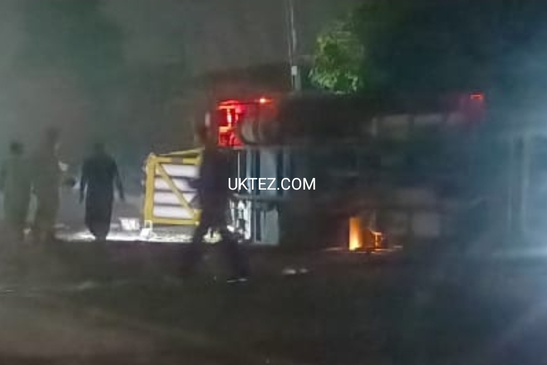 डोईवाला में सीएनजी ट्रक सड़क पर पलटा, गैस रिसाव से हड़कंप - uktez.com