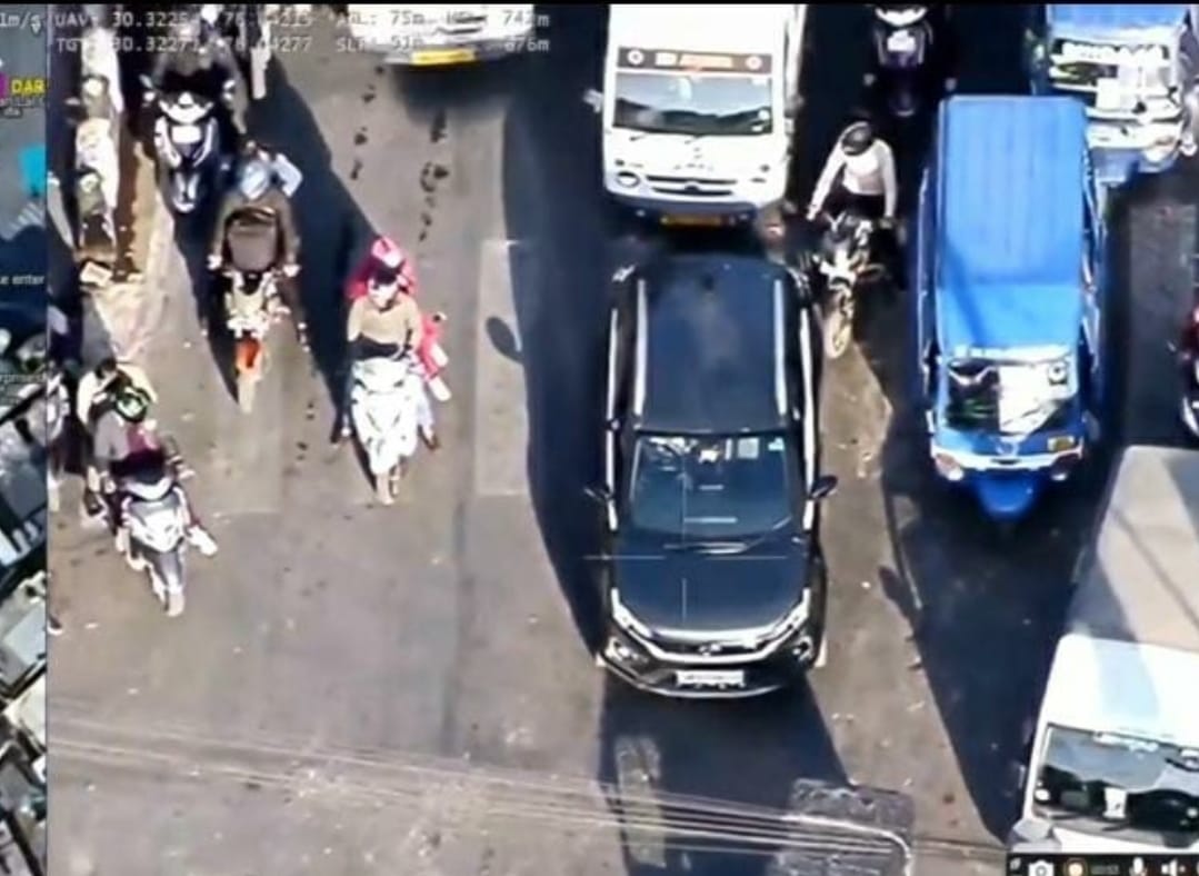 देहरादून में "ड्रोन की पैनी नजर",ट्रैफिक रूल उल्लंघन पर कटे 2571 चालान - uktez.com