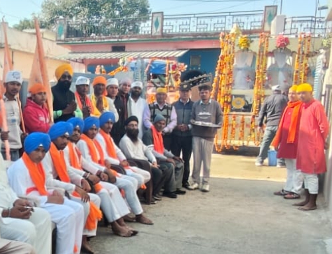 संत रविदास जयंती के उपलक्ष्य में बुल्लावाला में भव्य शोभायात्रा - uktez.com